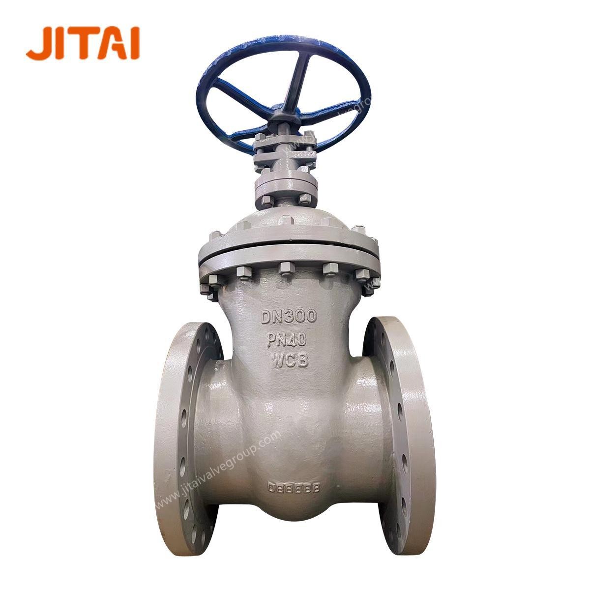 Buy Dn300 Non Rising Stem Cast Steel Flanged Handwheel Gate Valve For ...