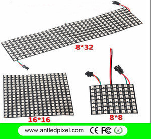 Buy Flexible Rgb Led Dot Matrix 16x16 Led Matrix Ws2812b Addressable ...