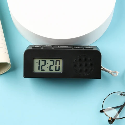 Buy Fm Radio, Digital Calendar, Alarm Clock, Snooze Function, Lcd Large ...