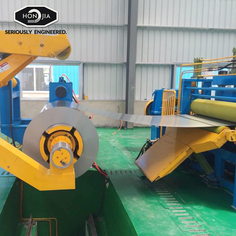 Buy Foshan Automatic Metal Strip Recoiler Coil Slitting Machine Blank ...