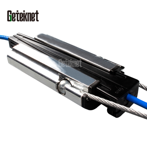 Buy Ftth High Tension Flat Cable Clamp Fiber Optic Drop Cable Tension ...