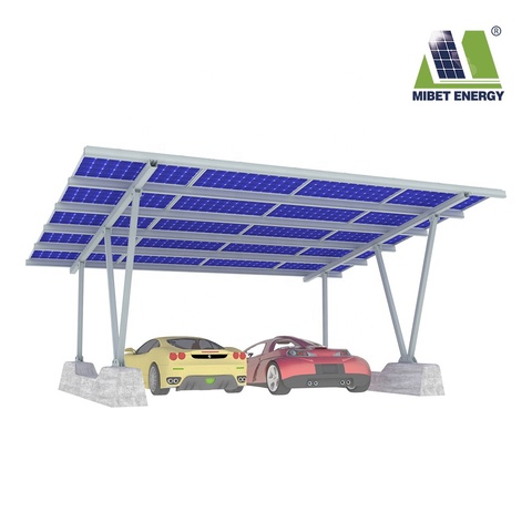 Buy Full Cable Management Solar Car Parking Lot Carpark Carport With ...