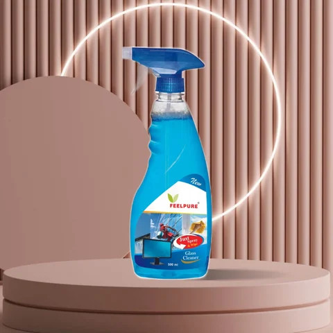 Buy Glass Cleaner 500 Ml Liquid Spray With Customized Size Available ...