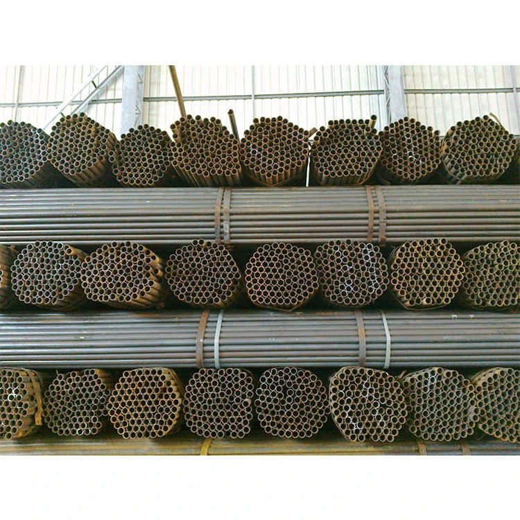 Buy Good Price Steel Tube Building Construction Round Seamless Black ...