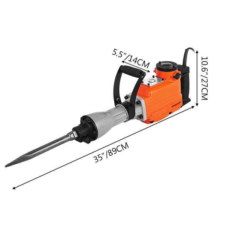 Buy High Performance Electric Concrete Breaker 2 Chisel Portable Mini ...