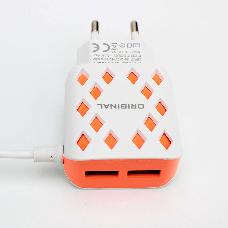 Buy Home 2 Usb Portable Smart Mobile Phone Charger Pineapple Universal ...