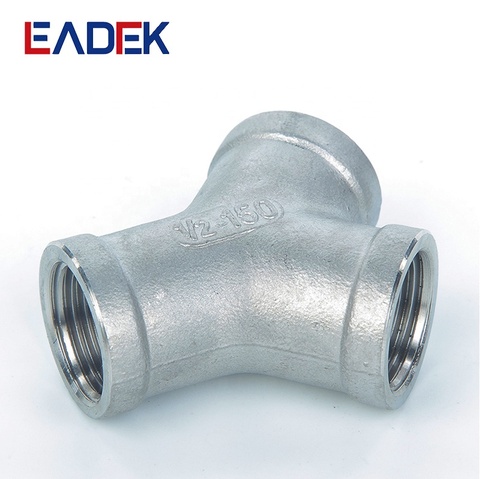 Buy Hot Sale Stainless Steel Y Type Tee 45 Degree Y Tee Stainless Steel ...