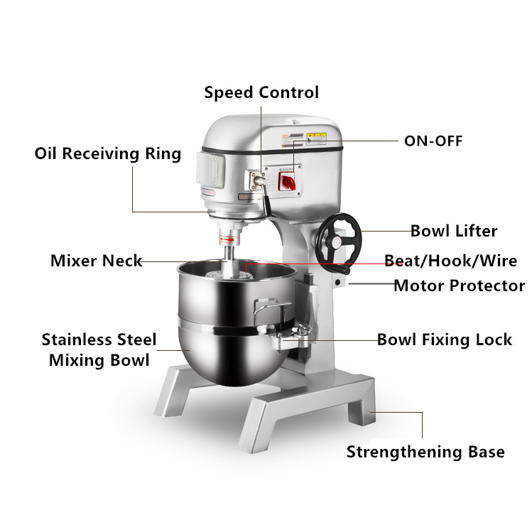 Buy Industrial B20f Food Mixers B20 20l 20 Quart Qt Liter L Commercial ...