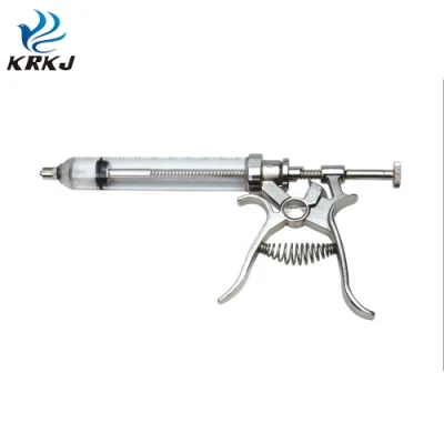 Buy (kd115) Zjkr Metal Veterinary Pistol Continuous Syringe from ...