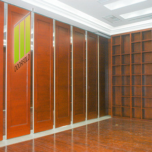 Buy Library Doors For Space Divider Wooden Folding Partition For ...