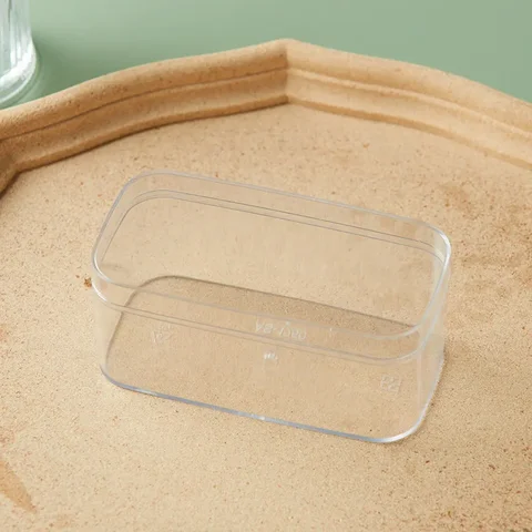 Buy Luxury Hard Plastic Rectangular Transparent Dessert Cookies Box ...
