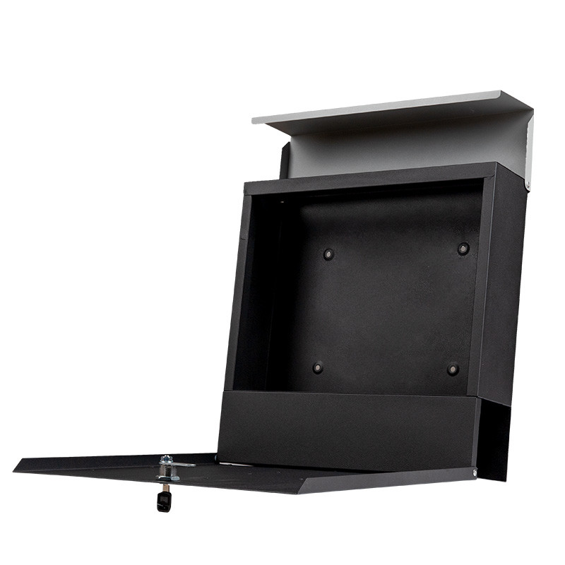 Buy Metal Wall Mounted Galvanized Steel Modern Mail Box Outdoor Mailbox ...