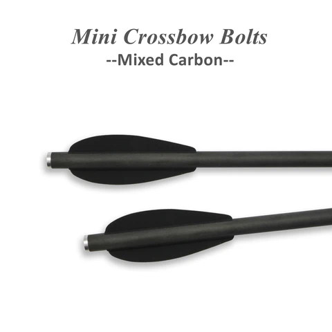 Buy Mixed Carbon 6.5 Inch Crossbow Bolts Broadhead Tips Oem Odm Custom ...