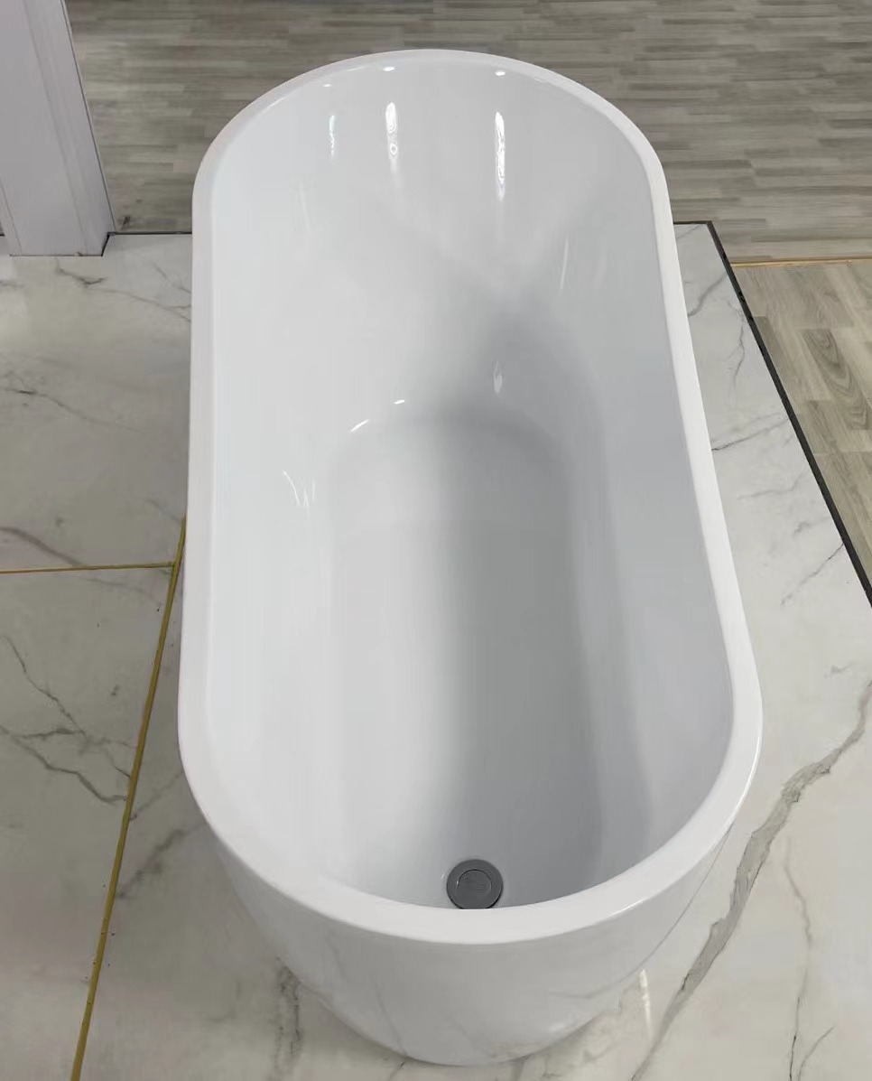 Buy Modern Packages Small Bathroom Free Standing Acrylic Soaking ...