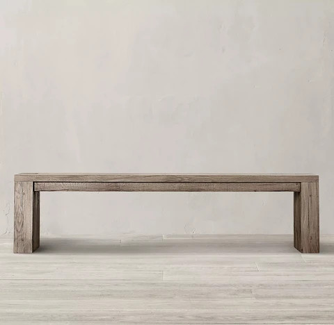 Buy Modern Simple Bedroom Pine Wood Indoor Bench Wooden Long Bench from ...