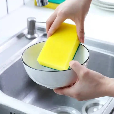 Buy Nano Sponge Magic Cleaning Cloth Cleaning Pot Kitchen Dishwashing ...