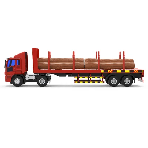 Buy New Deign Log Transport Die Cast Mini Car Diy Toy Simulated Model ...
