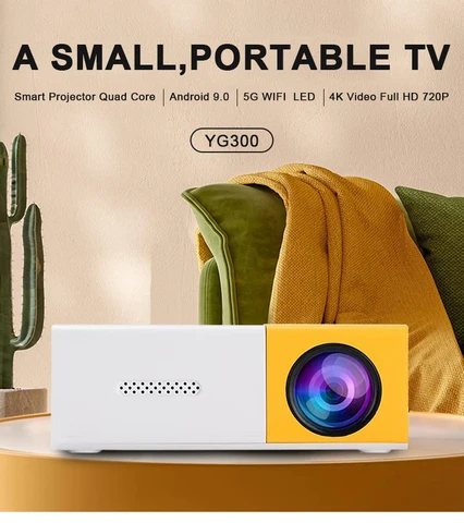 Buy New Yg300 Smart Projector Yg 300 Multimedia Proyector Game Mini ...