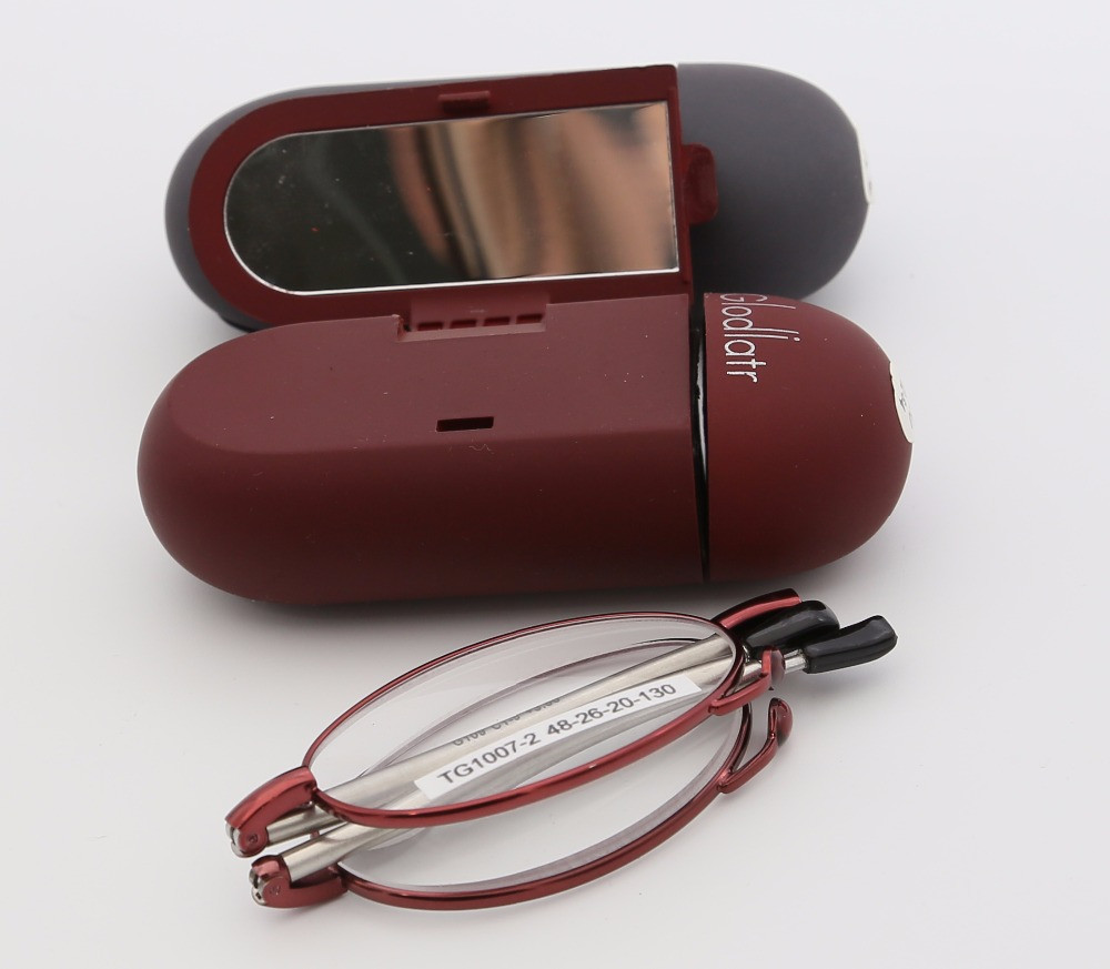 Buy Optimum Optical Reading Glasses, Adjustable Foldable Reading ...