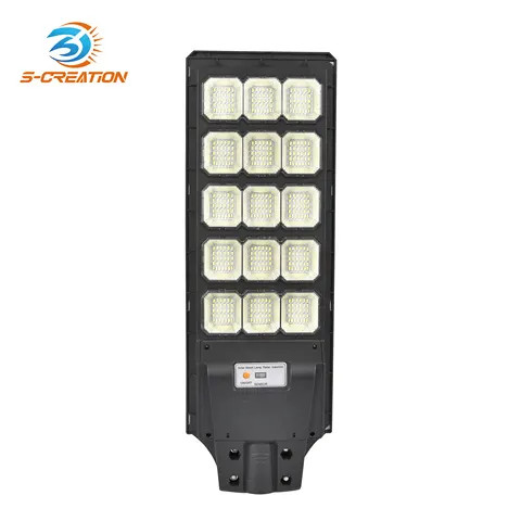 Buy Outdoor Abs Solar Street Light Long Lifespan Quality Black Road ...