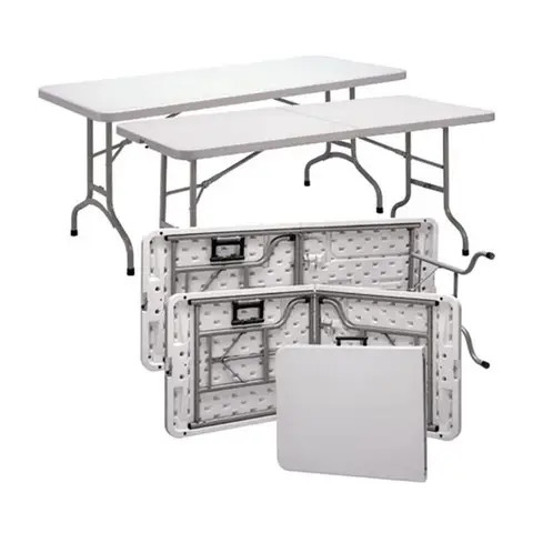 Buy Potable Foldable Training Picnic Table Plastic Camping Garden Table ...