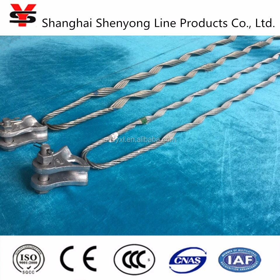 Buy Preformed Strain Clamp/cable Clamp/dead End Fittings For Overhead ...