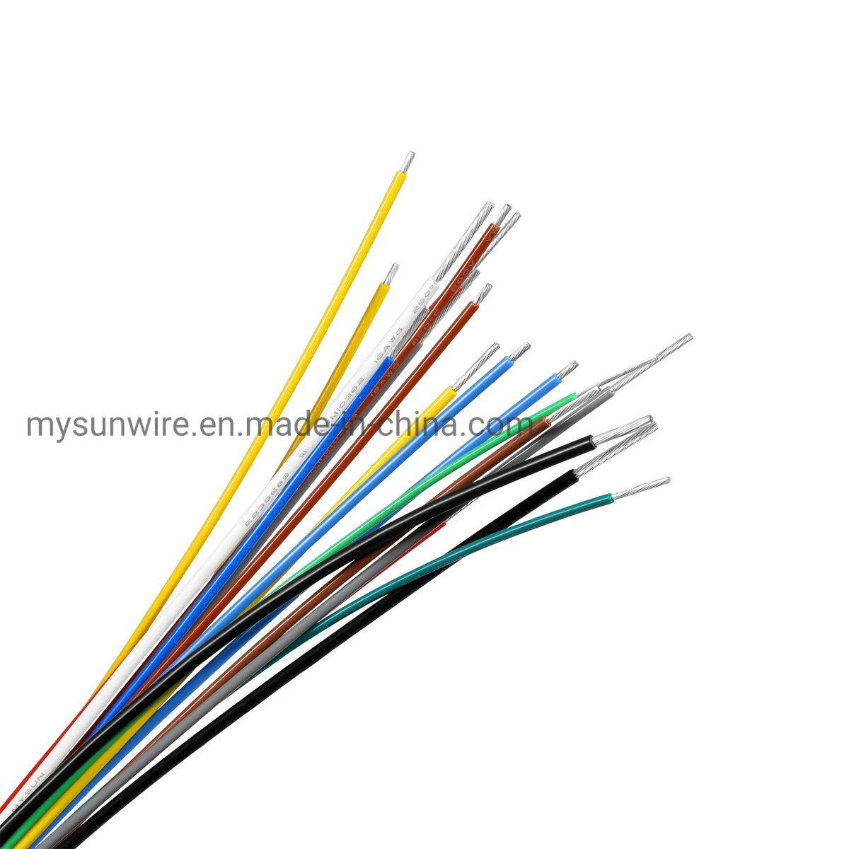 Buy Ptfe Insulated Wire Electrical Wire Ul1199 With Ul Certificate from Shenzhen Mysun ...