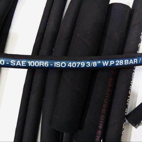 Buy Pubery 1/4-8 Hydraulic Oil Flexible High Pressure Hose Of Rubber ...