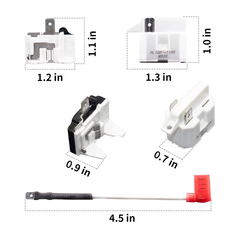 Buy Refrigerator Start Kit 8201799 Refrigerator Compressor Start Device ...