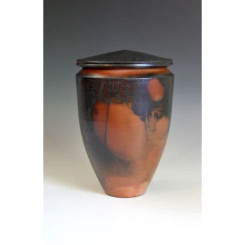 Buy Round Shape Simple Design Well Polished Wooden Cremation Urns With ...