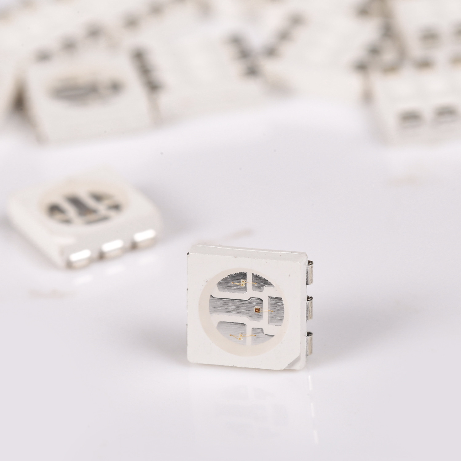 Buy Smd Led Types Led Chip 0.2w 5050 Tri-color Led Diode 5050 Rgb Smd ...