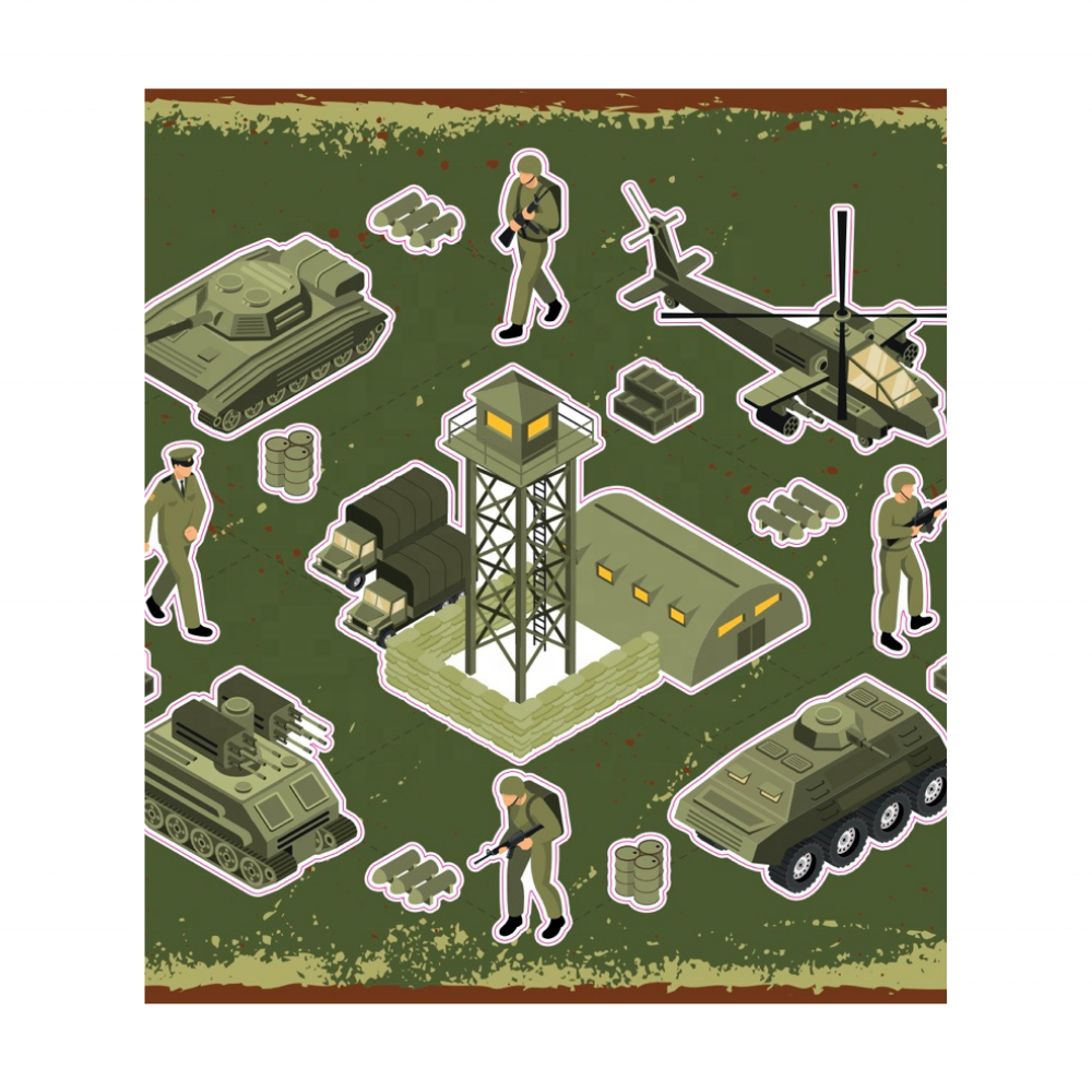 Buy Stickers Tanks And Military Equipment Decorative Stickers from Fly ...