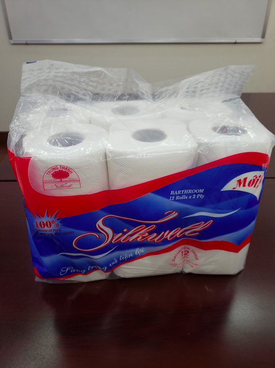 Buy Toilet Tissue Paper Manufacturers Tissue Paper 2 Ply 12 Rolls Paper ...