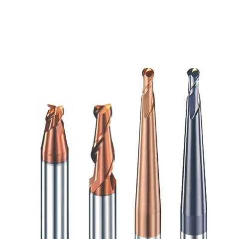 Buy Tungsten Steel Taper Milling Cutter High Hard Flat End Mill Alloy ...