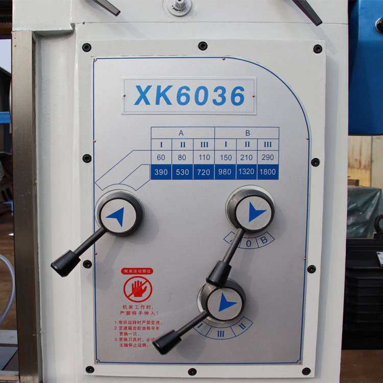 Buy X6036 Universal Milling Machine Ordinary Vertical And Horizontal ...