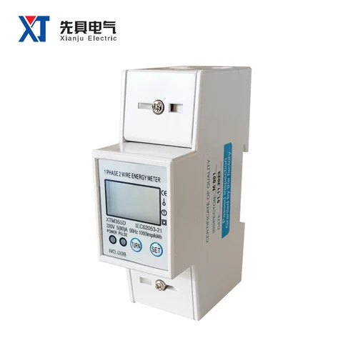 Buy Xtm35sd-u Pulse Rs485 Dl/t645-97 Modbus-rtu Single Phase Abs Energy Meter Smart Register ...
