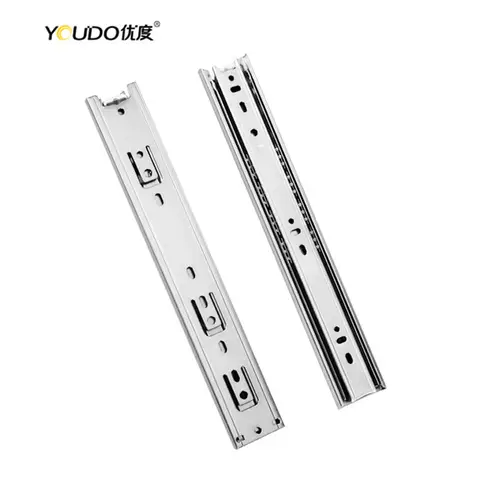 Buy Youdo 35mm Cabinet Drawer Slide Correderas Push Open Roller Runner ...