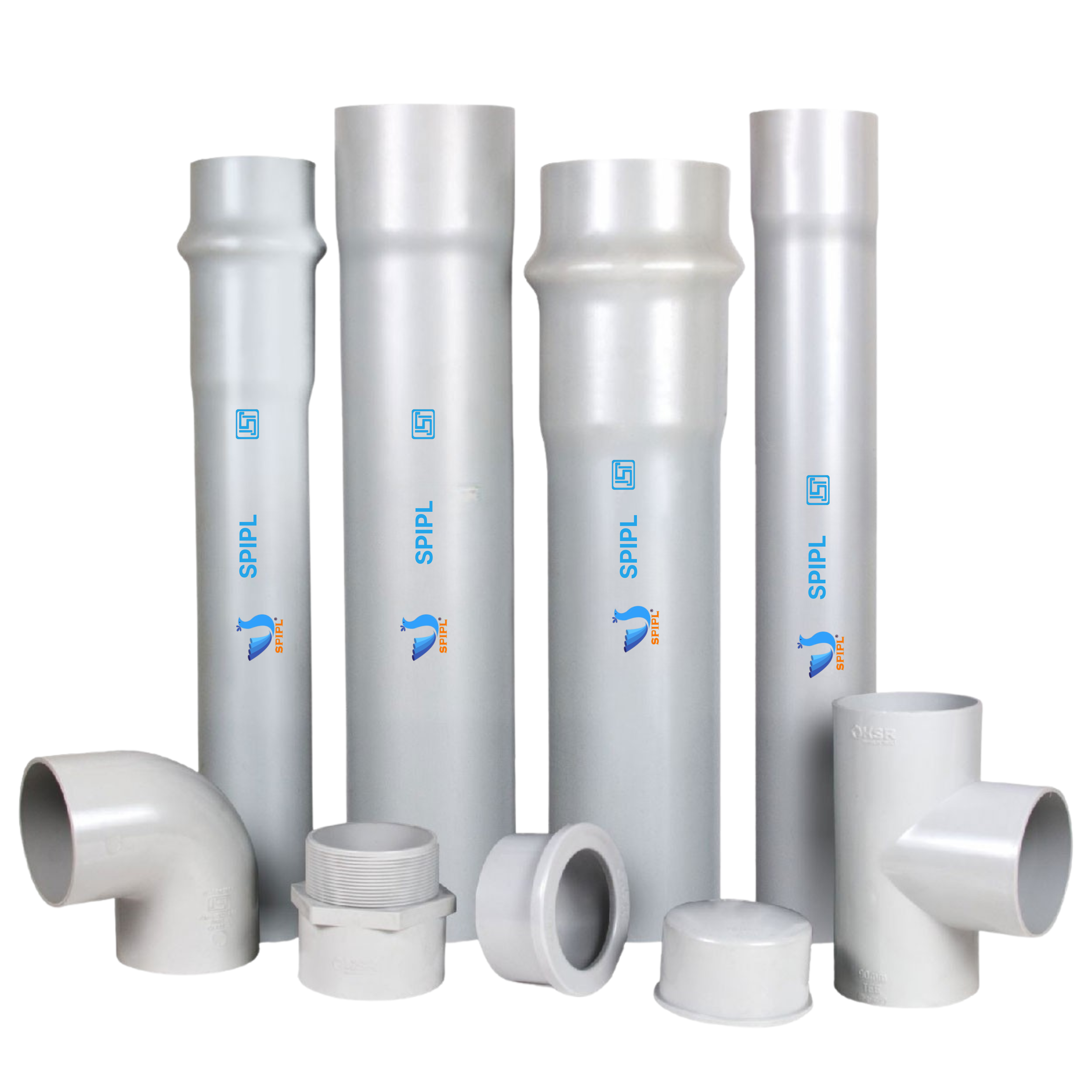 Buy Pvc Pipes_180mm 4kgf/cm2 Class Ii from Dhruvam Trading LLP, India ...