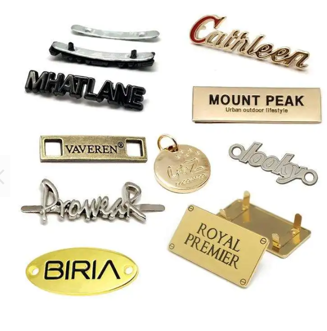 Buy Nameplate Custom 14k Solid Gold Clothes Brass Personalized Magnet ...