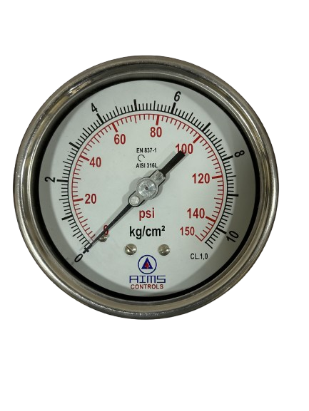 Buy All Ss Presure Gauge from PI Controls Instruments Pvt. Ltd., India ...
