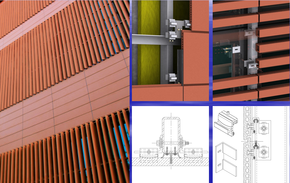 Buy Clay Panel Curtain Wall from Lindon Curtain Wall Ltd, China ...