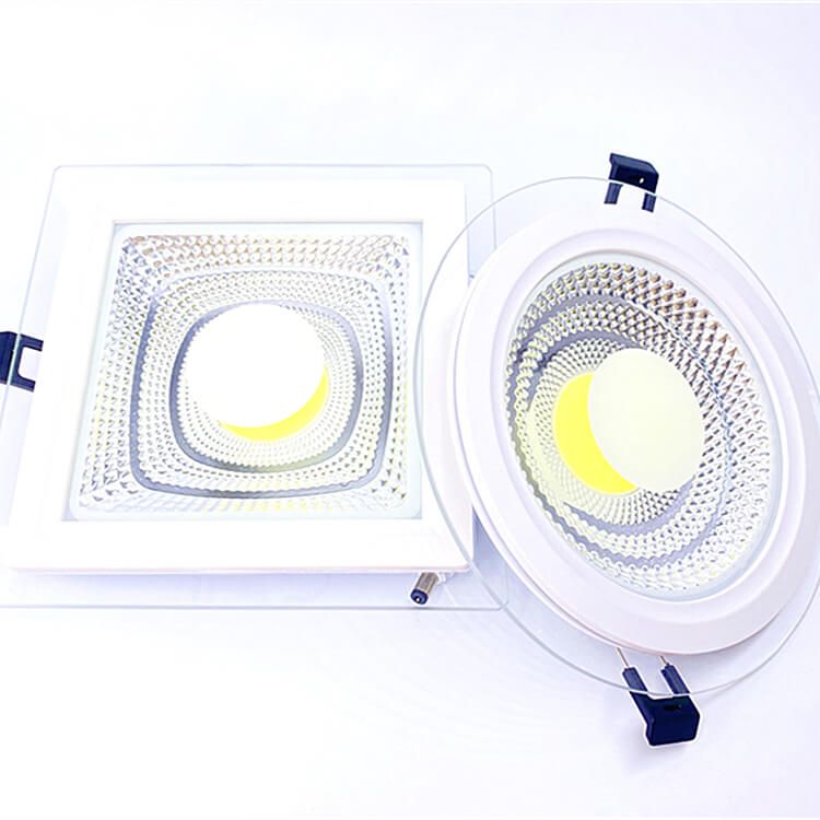 Buy Cob Down Light Ceiling Led Glass Panel Light from Zhongshan ...