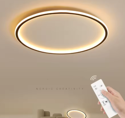 Buy Modern Ultra-thin Led Ceiling Light Large Surface Mounted Steel ...