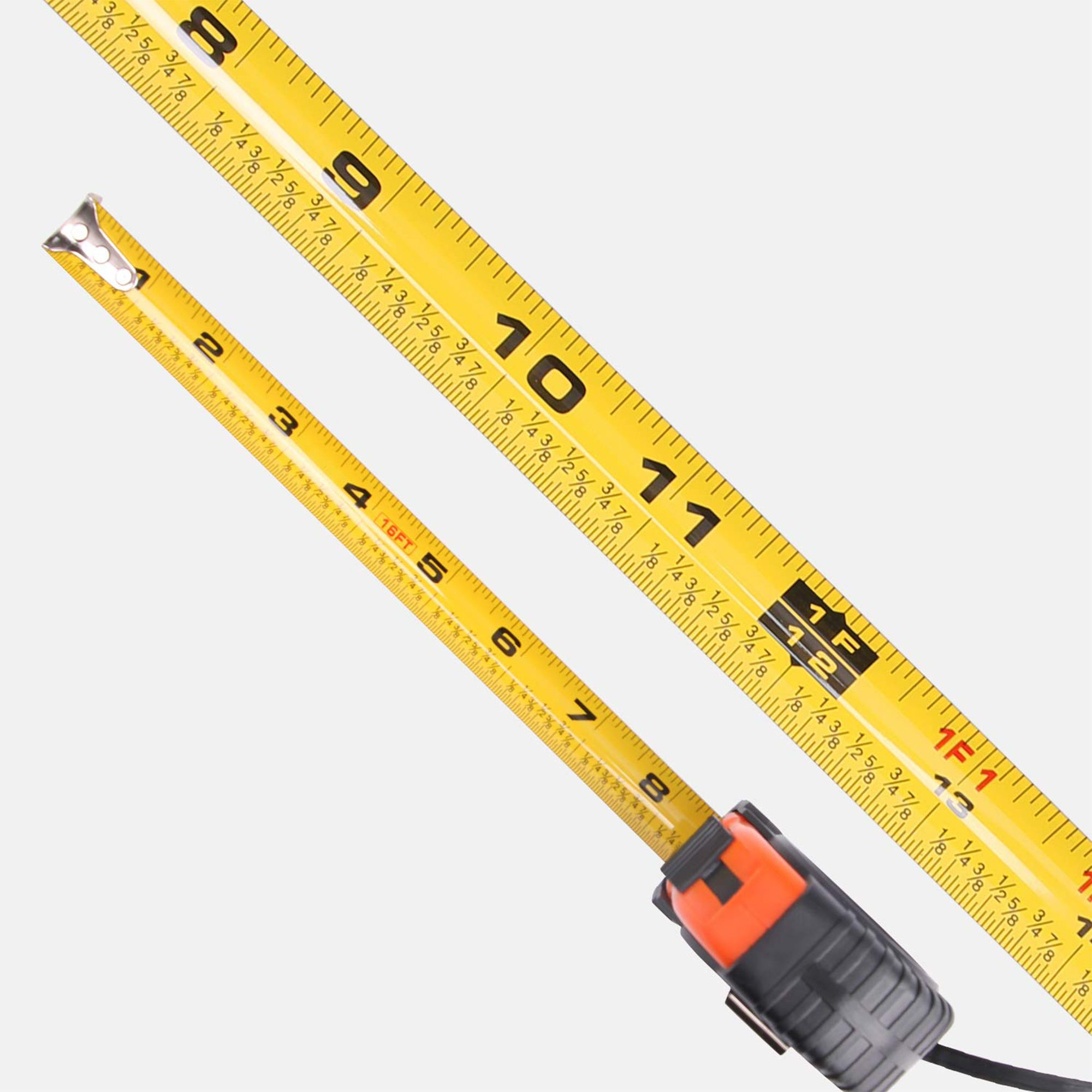 Buy 8m Metric Tape Measure, Retractable And Easy Read Measuring Tape ...