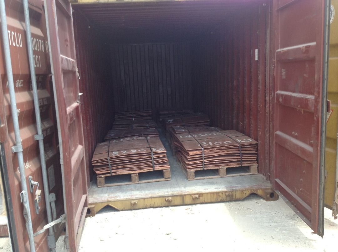 Buy Copper Cathodes Non Lme Grade A 99.97% -99.99% from Au 99 Metal ...