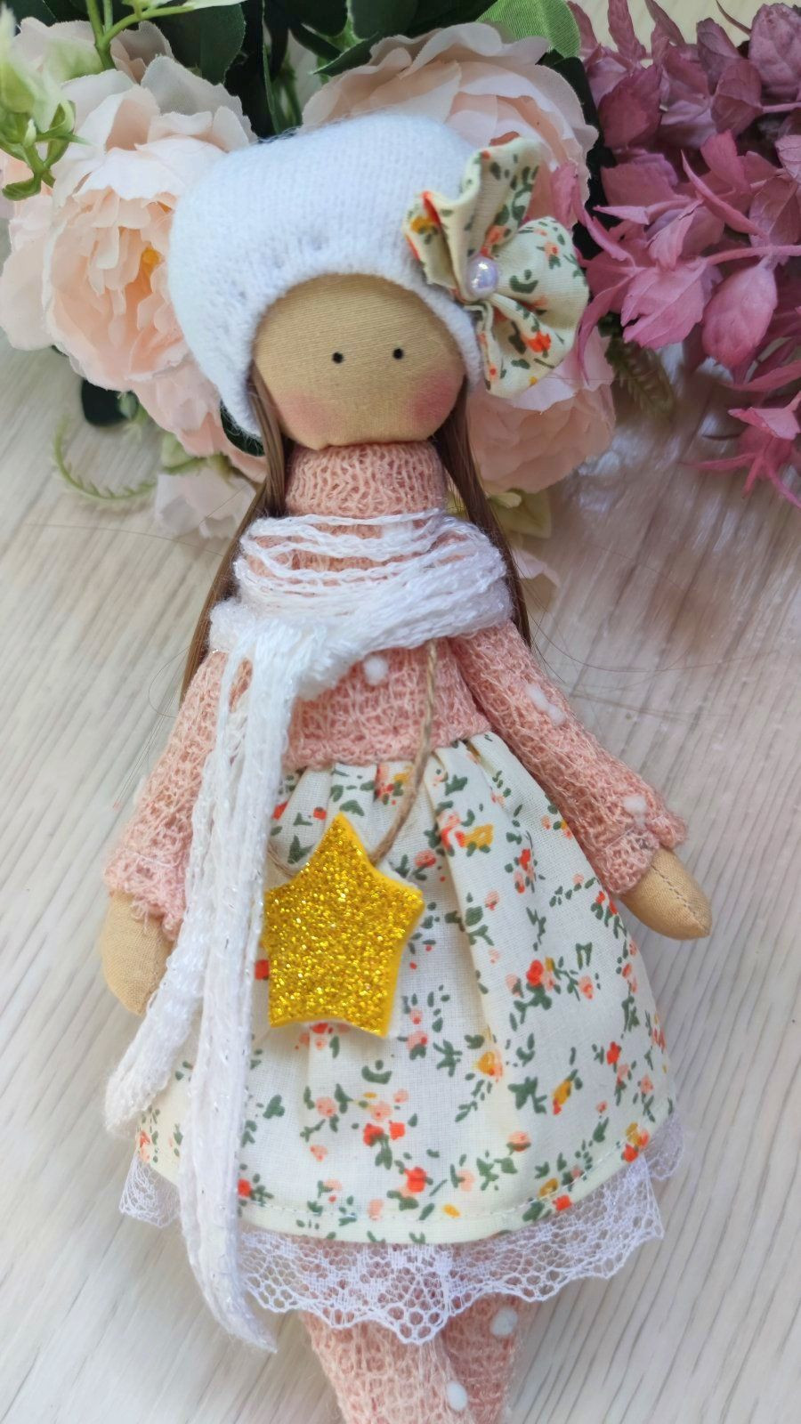 Buy Girl Gift, Softie Doll, Handmade Cloth Doll from ChernikovaNataliya ...