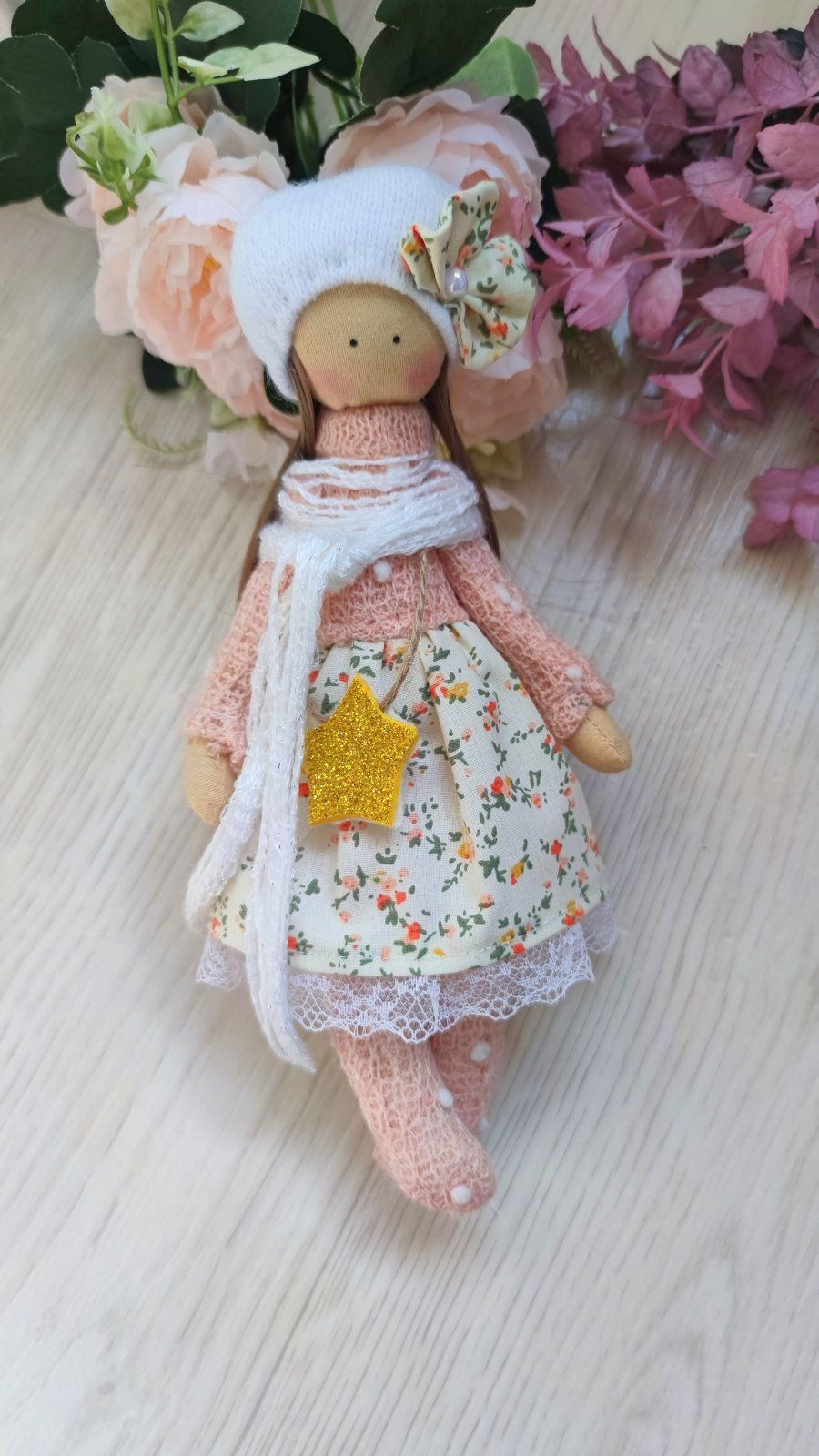 Buy Girl Gift, Softie Doll, Handmade Cloth Doll from ChernikovaNataliya ...