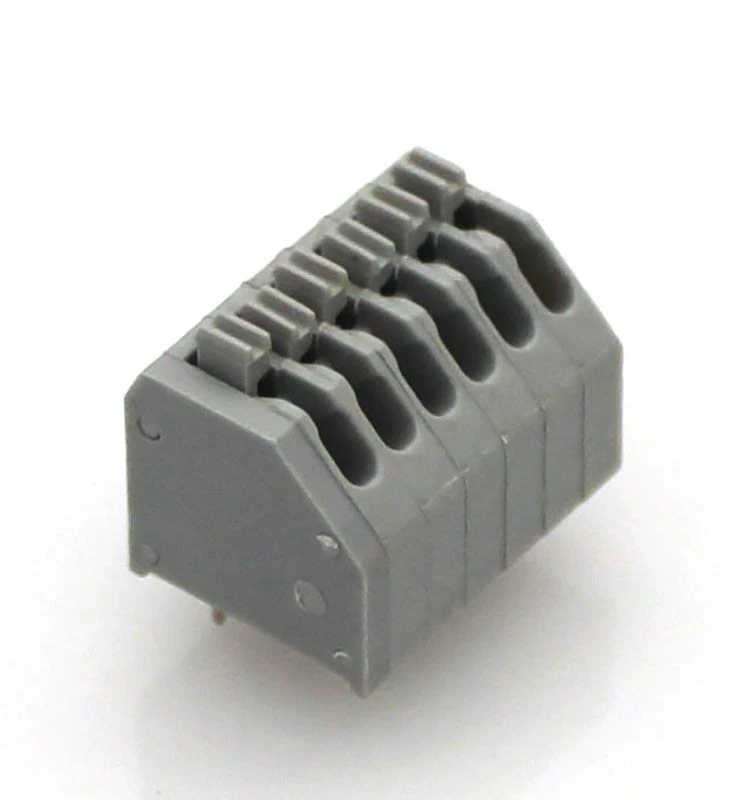 Buy Hc2.5 Cage Spring Pcb Terminal Blocks In Low Price Factory Outlet ...