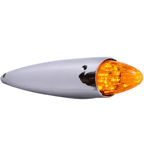 Buy 12v Universal Dome Amber Waterproof Ip67 19 Led Cab Roof Marker ...