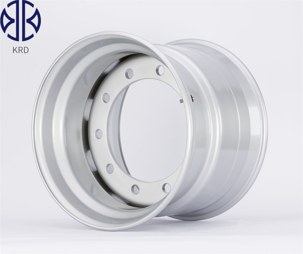 Buy 19.50x14.00 Truck Bus Trailer Wheel Hub Tubeless Steel Wheel Rim ...